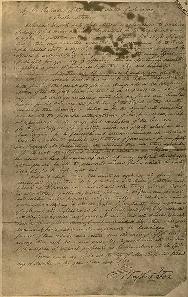 President Trump Issues Thanksgiving Day Proclamation for 2025